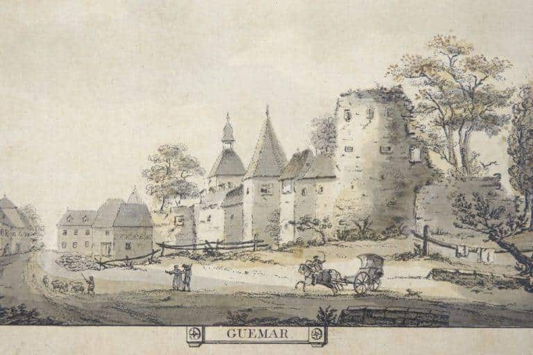 Vue de Guémar | Antiquités Bastian