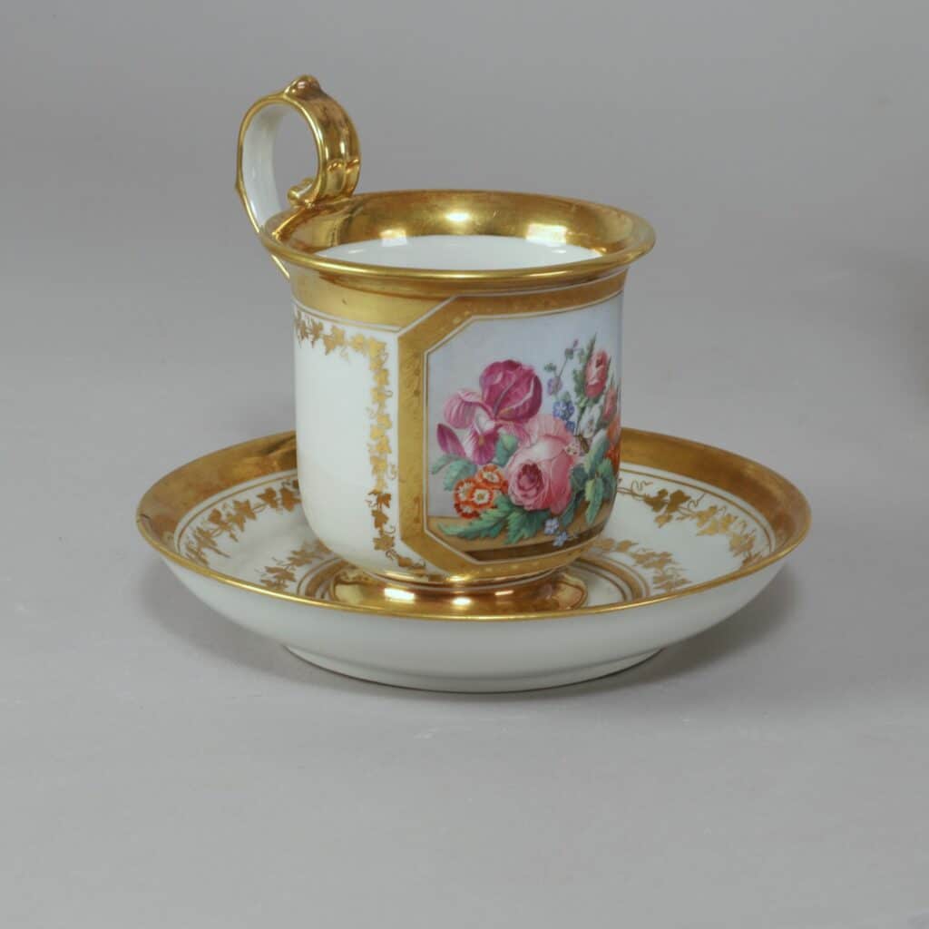 Fürstenberg porcelain cup and saucer | Bastian Antiquités