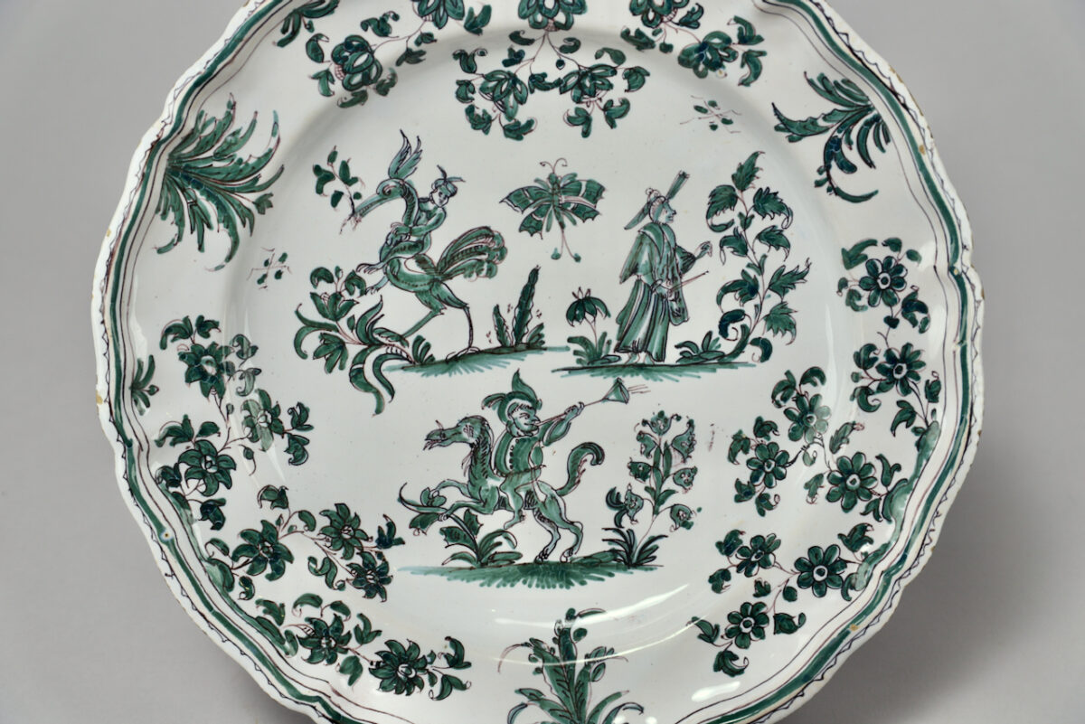 Moustier's plate | Bastian Antiquités