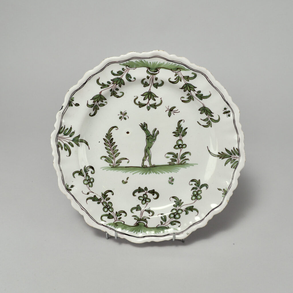 Moustiers's plate | Bastian Antiquités
